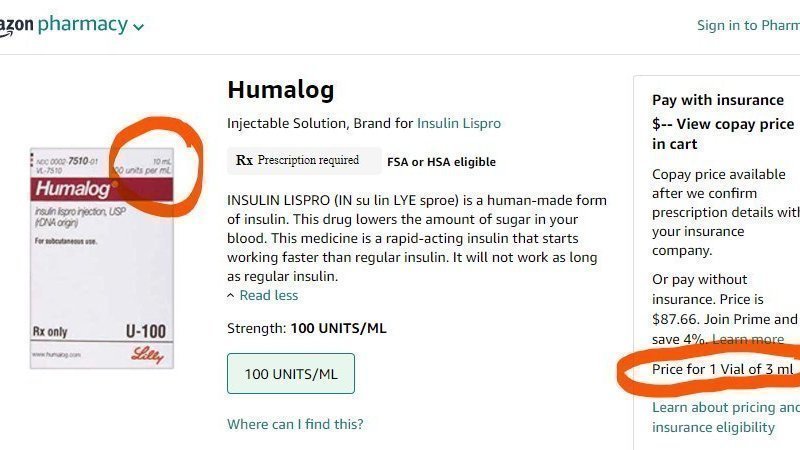 Petition · Amazon Pharmacy to change the pricing and marketing of life ...