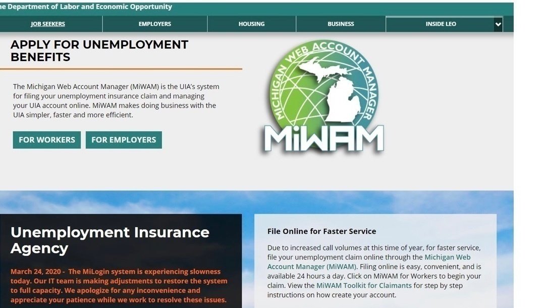 Petition · Hire temp workers in the Michigan UIA and process older ...