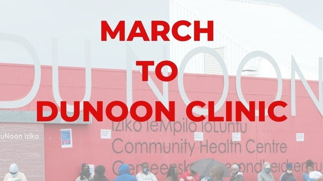 Petition · A MARCH TO DUNOON CLINIC - South Africa · Change.org