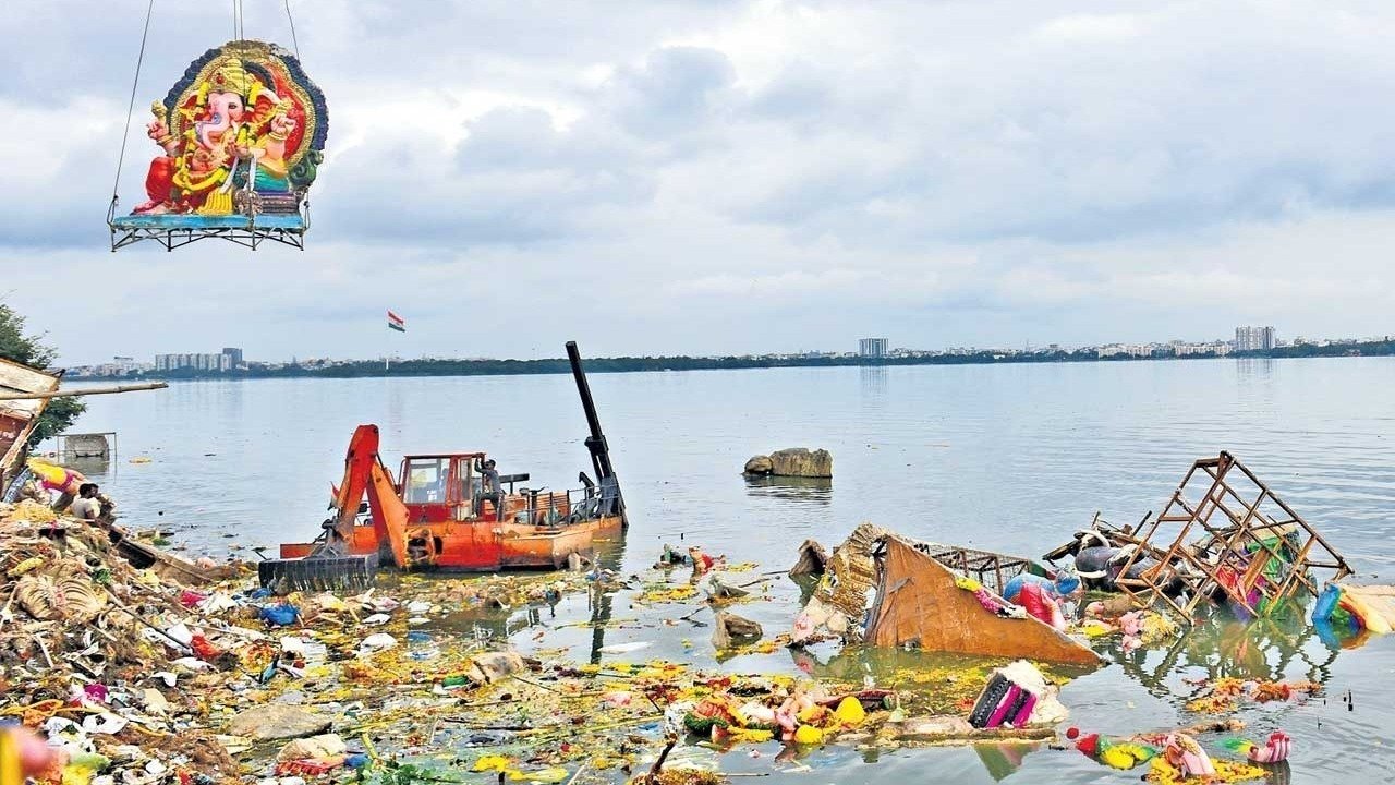 Petition · No Blue, No Green! #HelpHussainSagar - India · Change.org