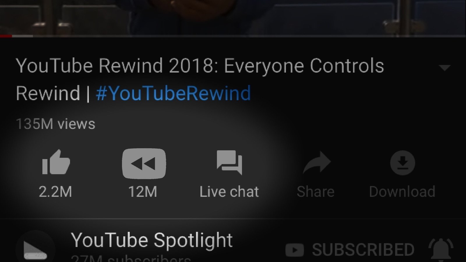 Petition · Change the dislike button to “YouTube Rewind 2018 Button ...