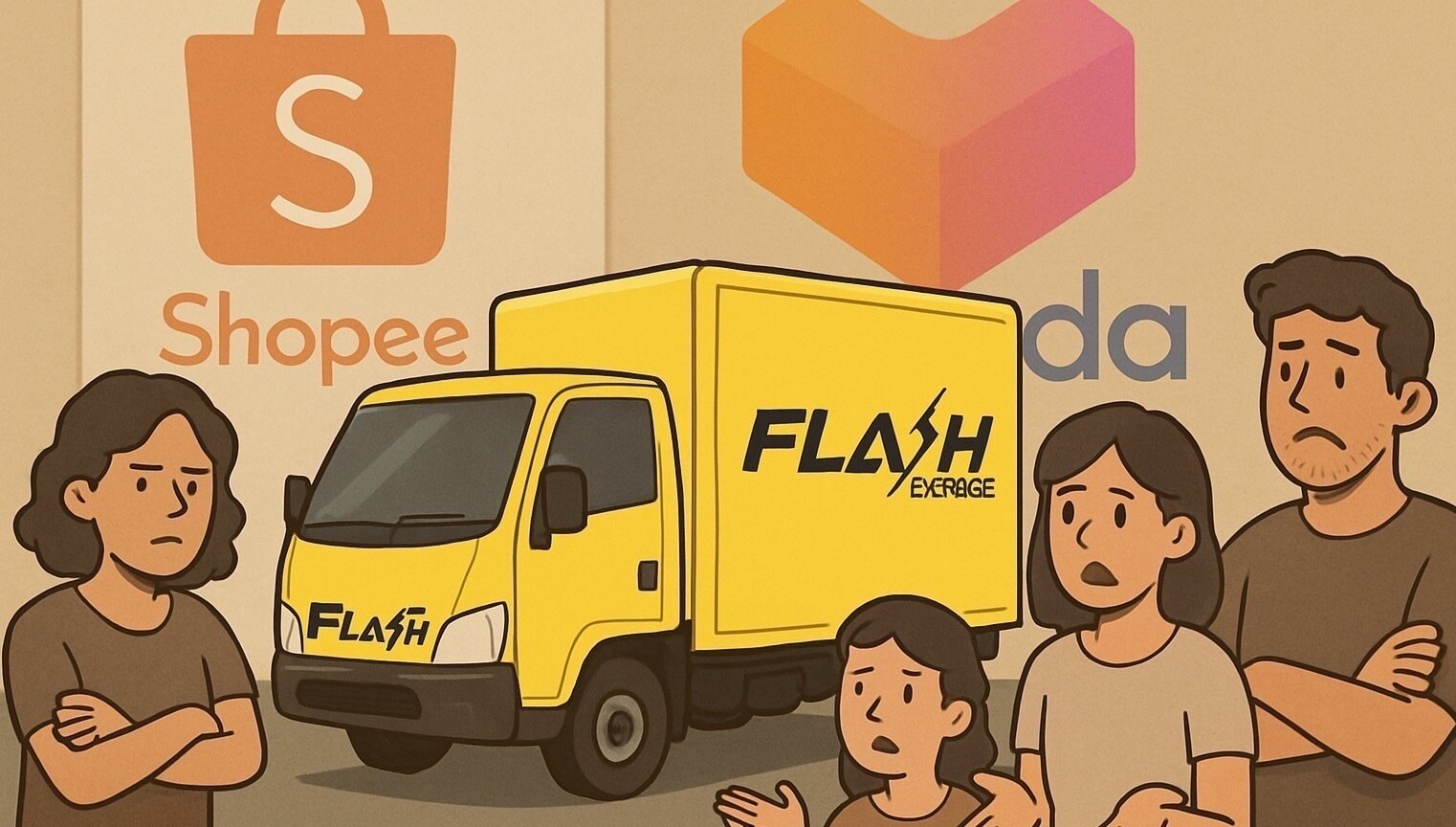 Petition · Urge Shopee/Lazada to reconsider their contract with Flash ...