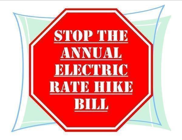 Petition · Stop Annual Electric Rate Hike Bill - United States · Change.org
