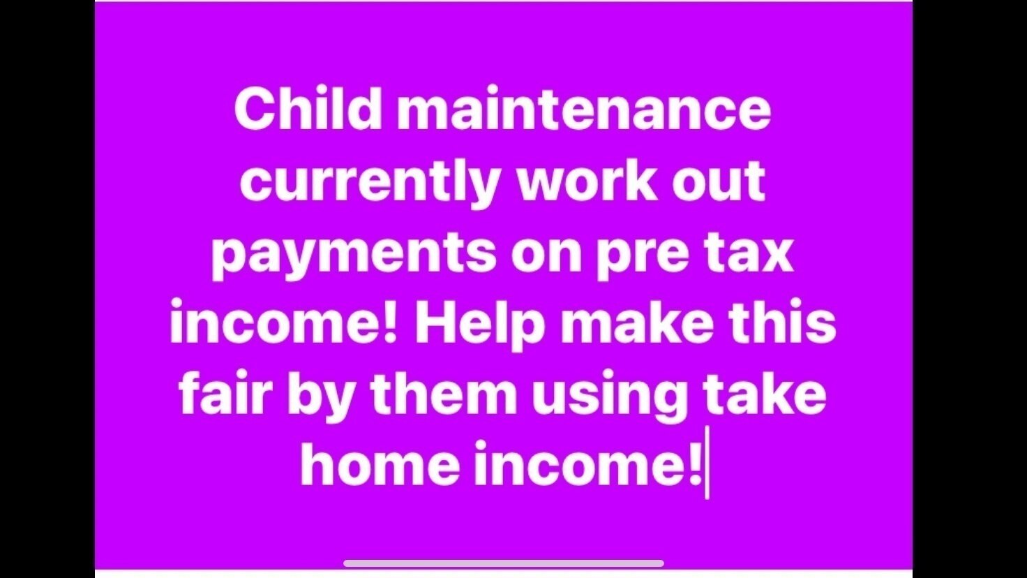 Petition · Re-evaluate Government Child Maintenance Service: Fairness ...