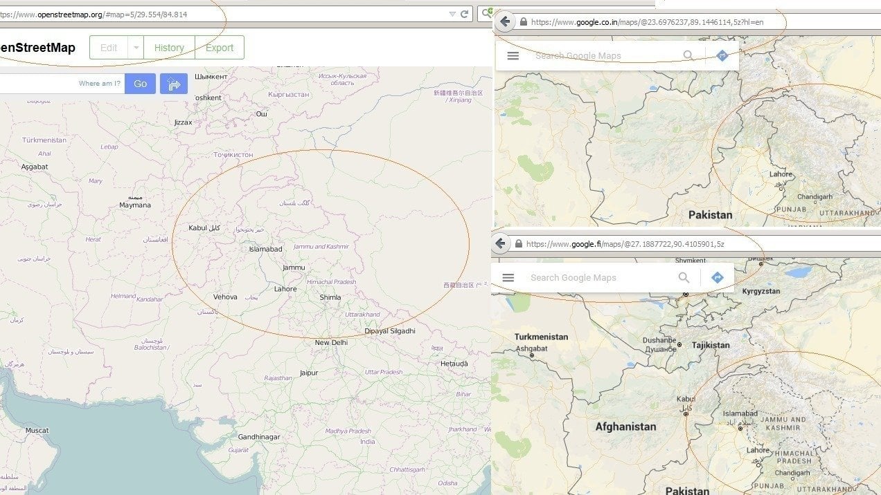 Petition · Ask Google Map and Open Street Map to correctly display ...
