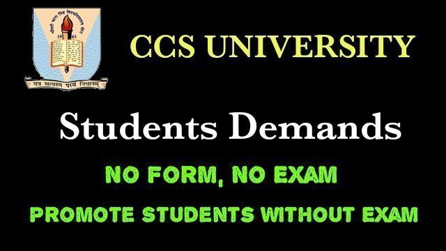 Petition · CCS University - Promote Students Without Exam (No Form, No ...
