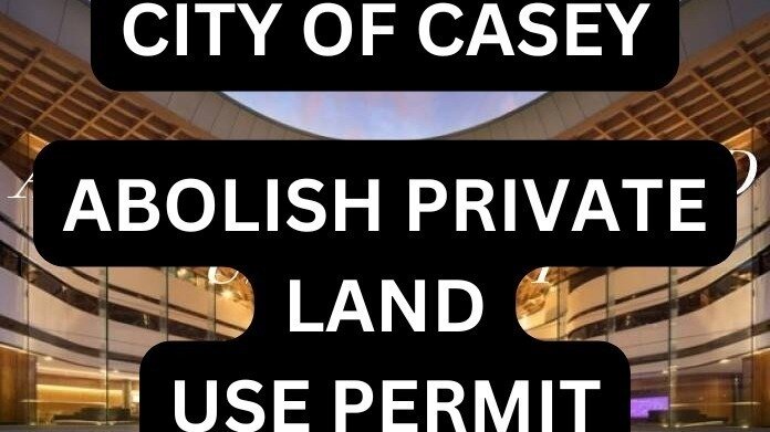 Petition · Abolish the Permit Requirement for Private Land Use in City ...
