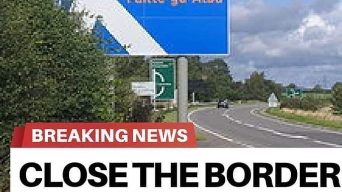 Petition · Close the borders with England both to Scotland and WALES ...