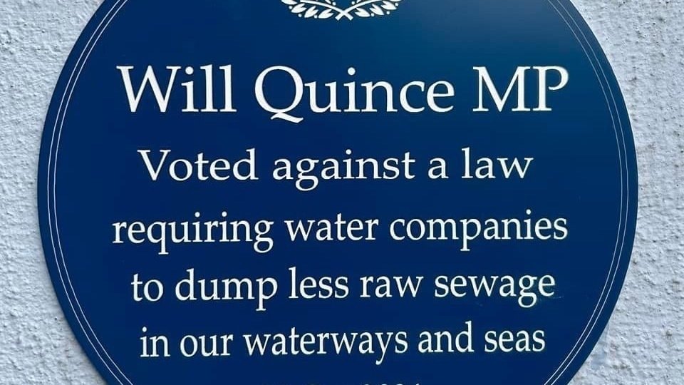 Petition · Invite Will Quince to swim in the river Colne The Hythe ...