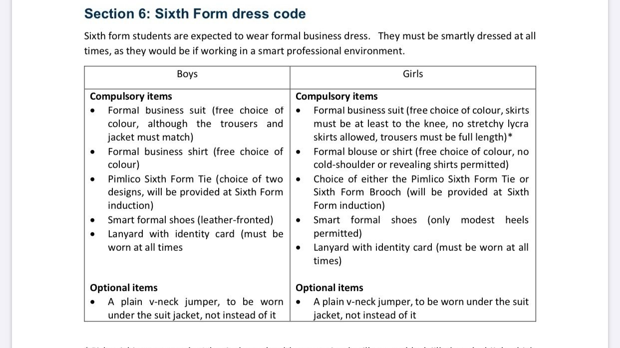 Petition · Petition Against Pimlico Academy’s Dress Code Changes For ...