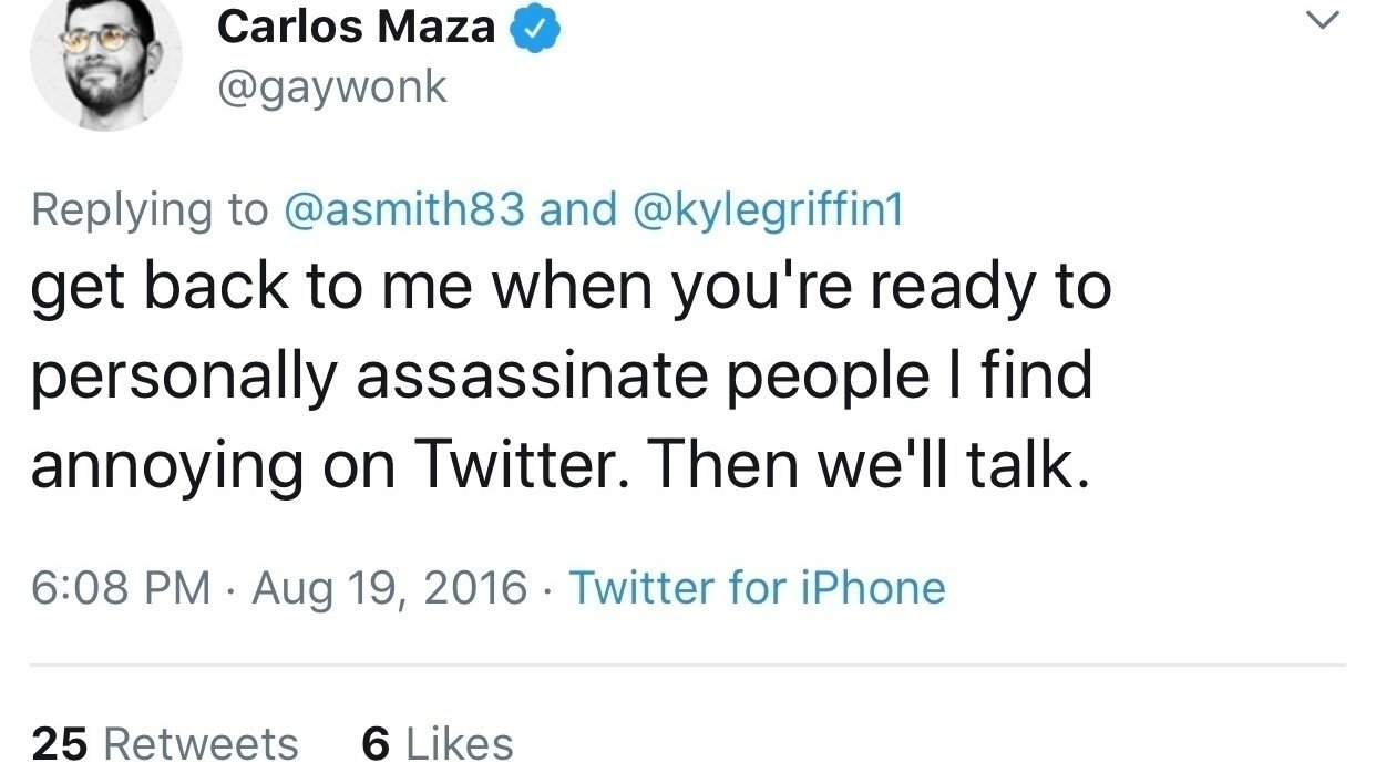 Petition · Ban VOX reporter Carlos Maza from social media for ...