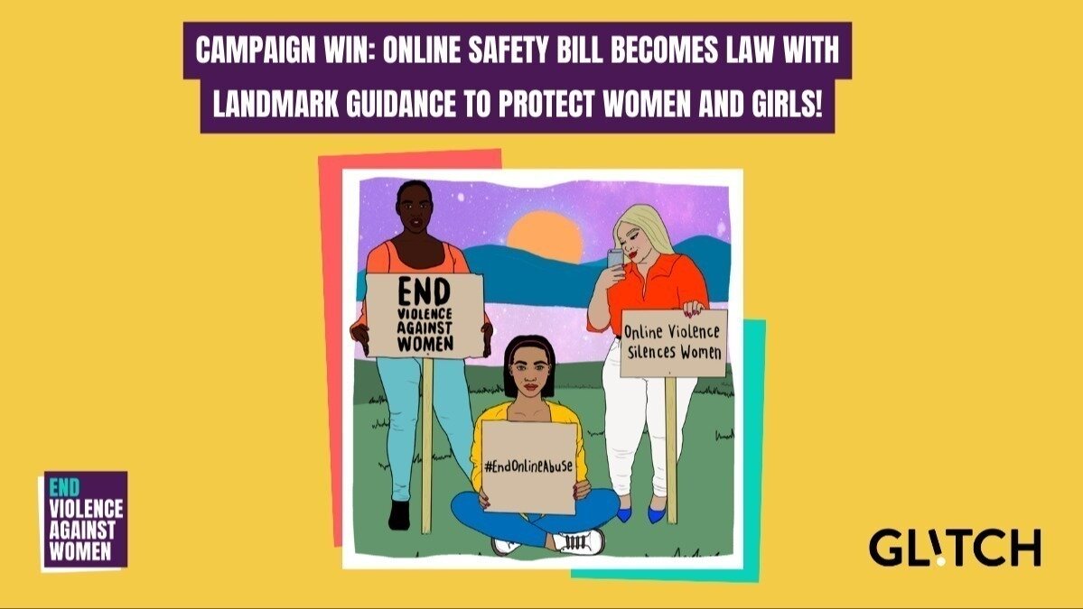 Petition update · The Online Safety Act becomes law and thanks to you ...