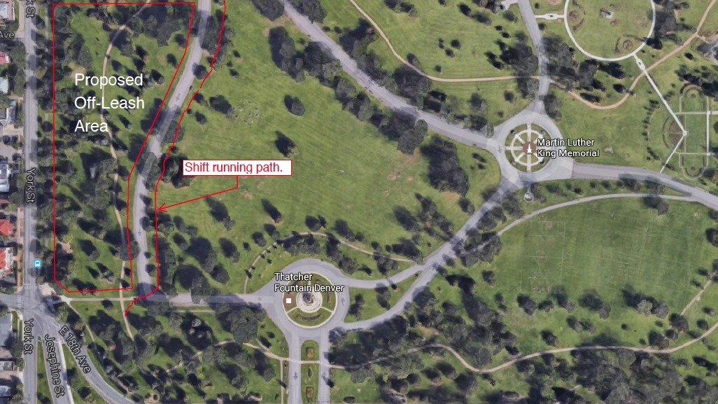 Petition · Denver City Park: Off-Leash Dog Area - United States ...