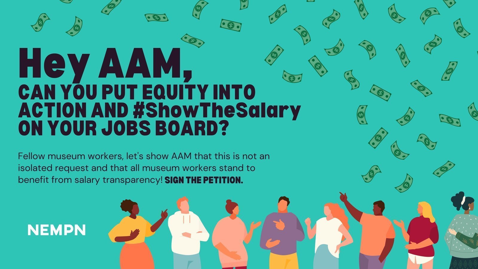Petition · Urge AAM to #ShowTheSalary on Their Job Postings - United ...