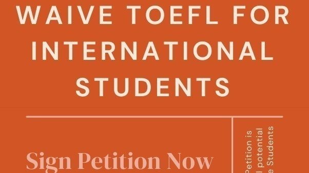 Petition · Petition To Waive Toefl - Ghana · Change.org