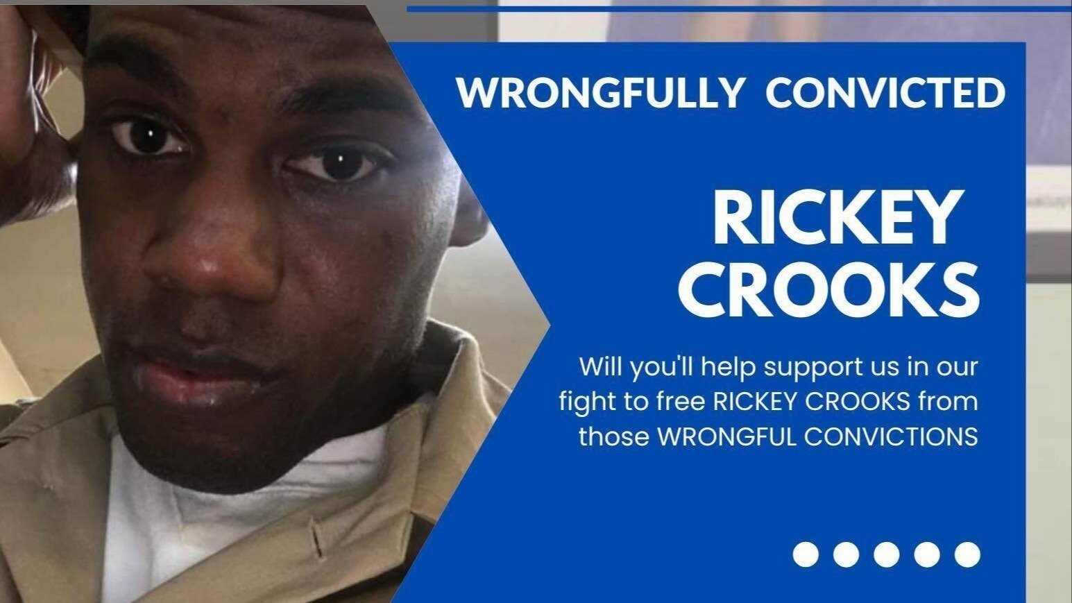 Petition · We want Justice For Rickey Crooks; who was wrongfully ...