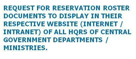 Petition · RESERVATION ROSTER DOCUMENTS TO DISPLAY IN THEIR RESPECTIVE ...