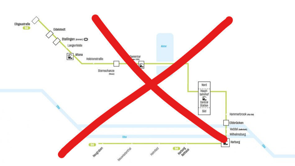 Petition · Ändern Sie den geplanten Verlauf der S6-Linie in Hamburg - Deutschland · Change.org