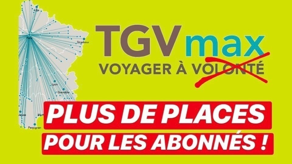 Pétition · PLUS DE PLACES POUR LES ABONNÉS TGVMAX - France · Change.org