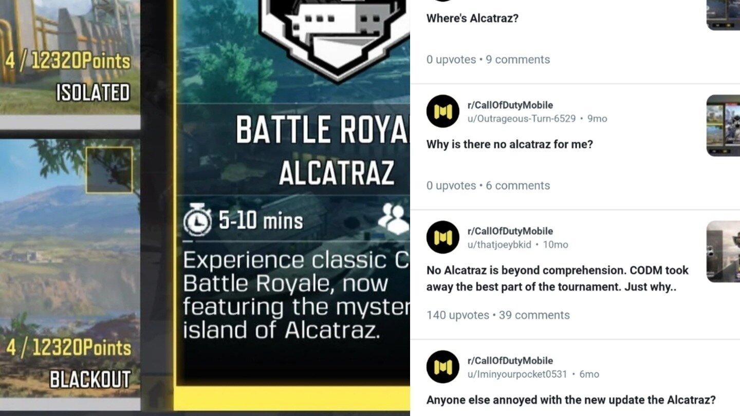 Pétition · Make Alcatraz on CODM permanent - Canada · Change.org