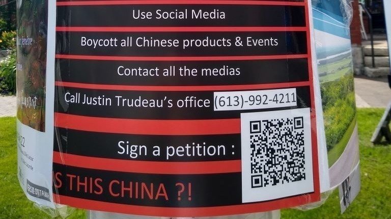 Petition · Call on Diffusart to stop putting anti-Chinese posters up in ...