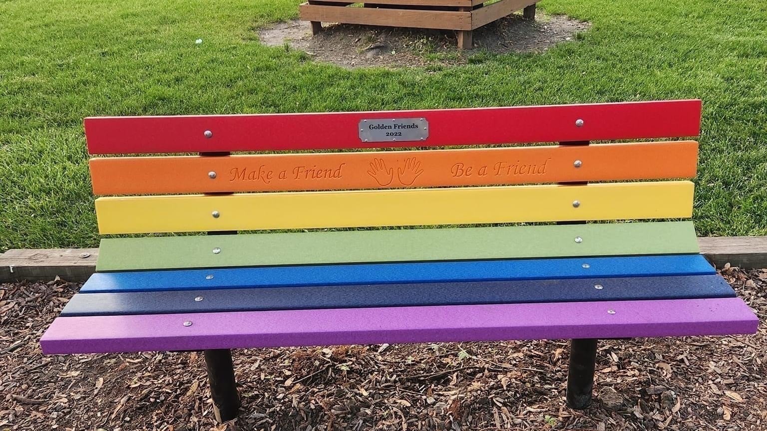 Petition · Save Golden Illinois Rainbow Benches! - Golden, United ...