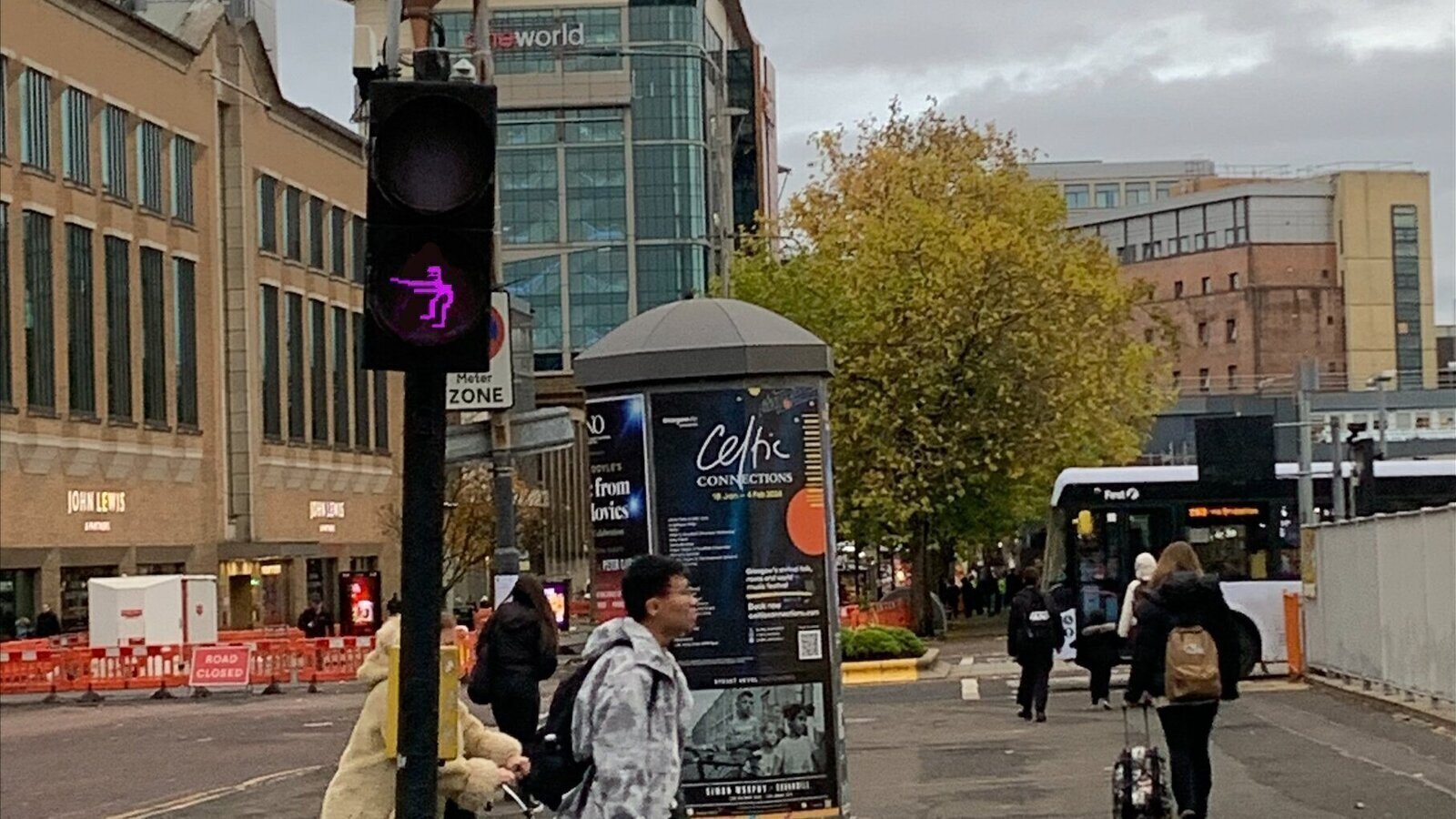 Petition · Replace Green Traffic Light Figures with Humorous Purple ...