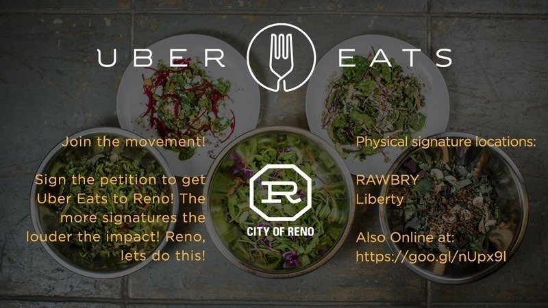 Petition · Uber Eats to Reno, NV - Craig Hulse · Change.org