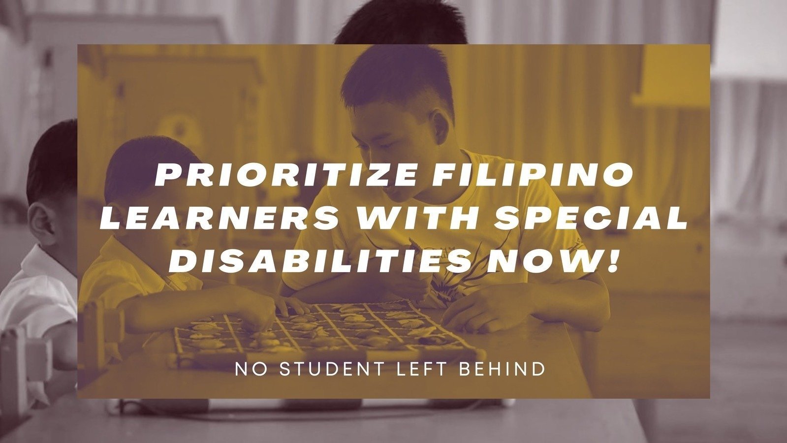 Petition · Prioritize Filipino Learners with Special Disabilities NOW ...