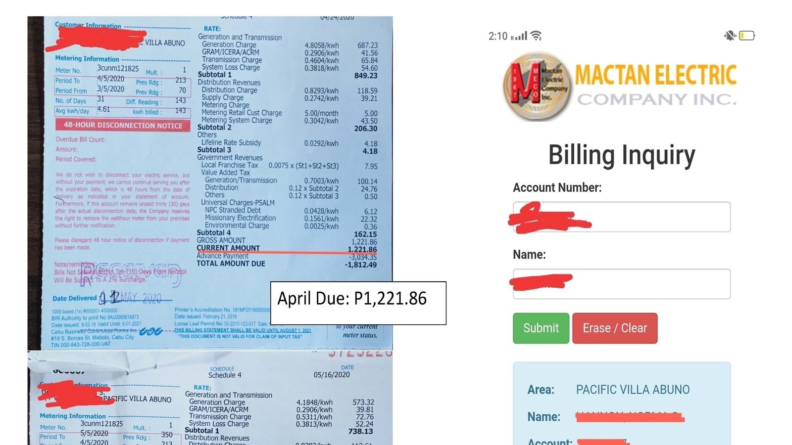 Petition · Call for Action MECO review on double charges on June ...