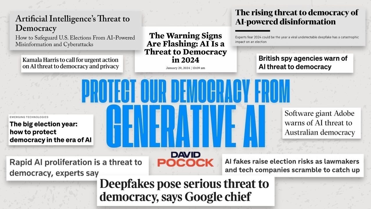 Petition · Protect our democracy - Ban AI in elections - Australia ...