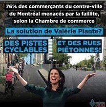 Pétition · Stop aux pistes cyclables et zones piétonnes - Canada ...