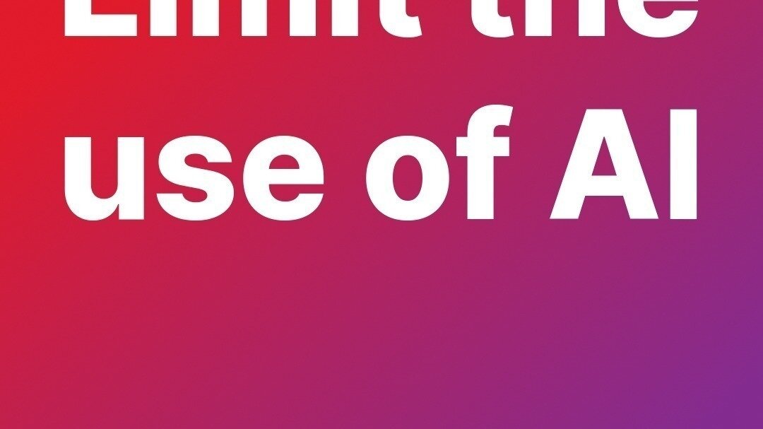 Petition · Limit the use of AI - United States · Change.org