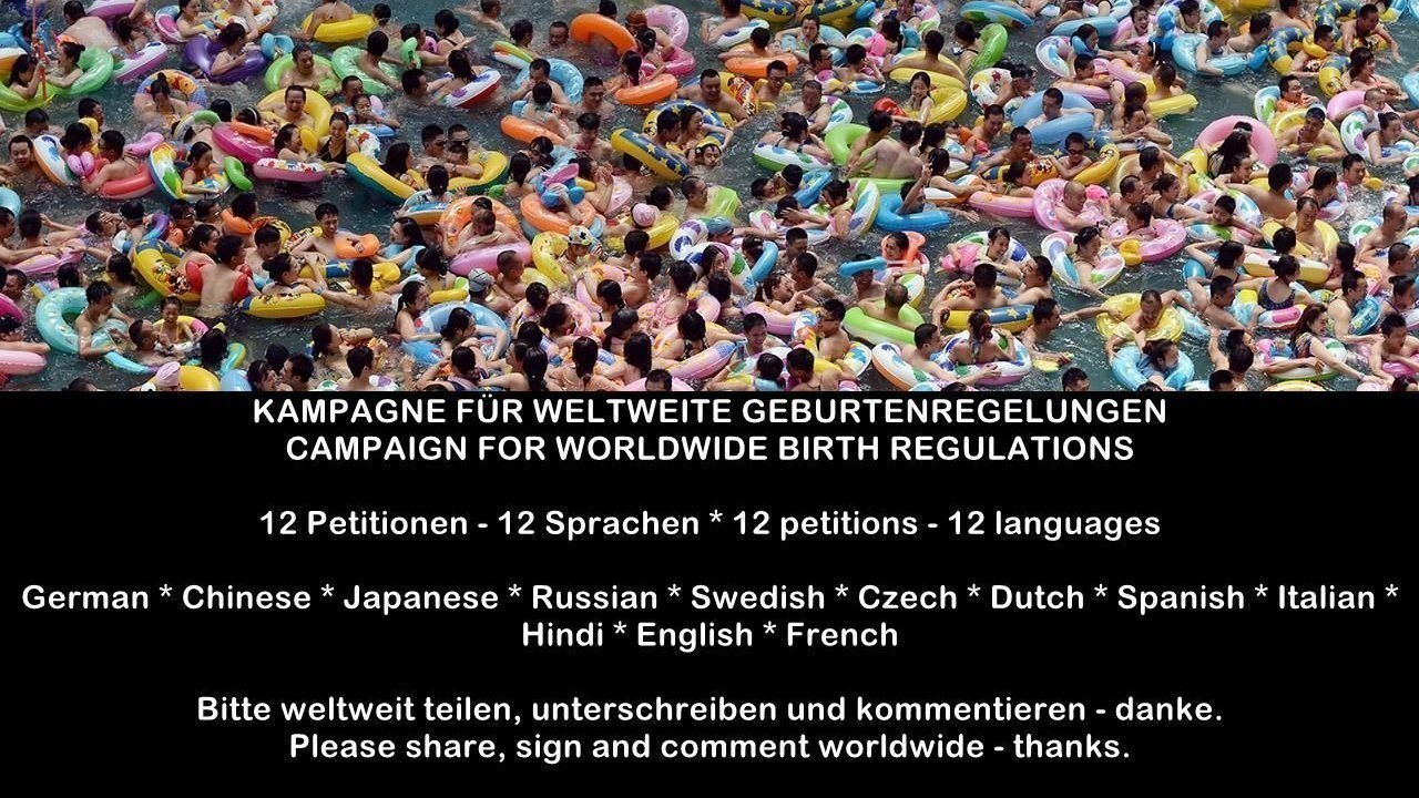 Petition update · Neu: Kampagne in 12 Sprachen * New: Campaign in 12 ...