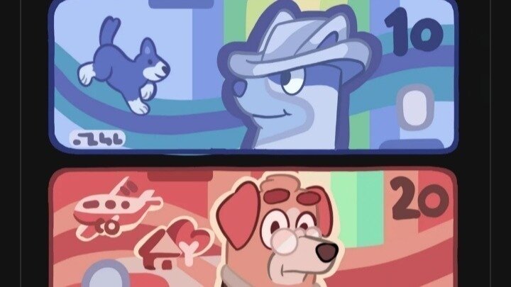 Petition · Put Bluey characters on Australian notes. - Australia ...
