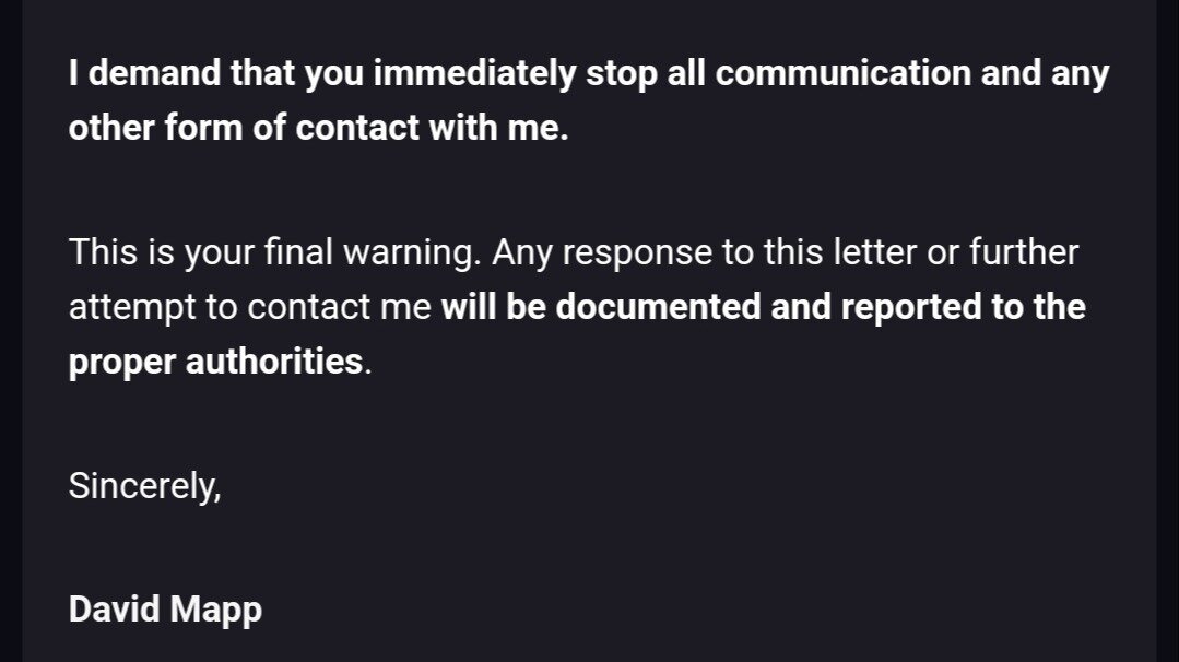 Petition update · David Responds!! · Change.org · Change.org