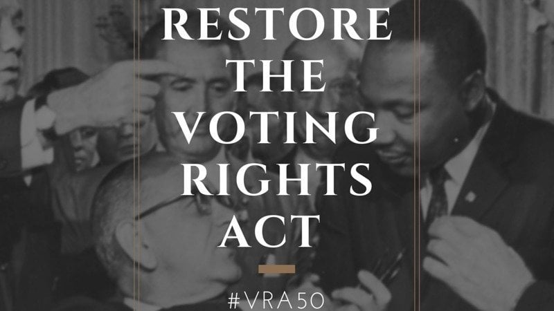 Petition · Restore The Voting Rights Advancement Act · Change.org