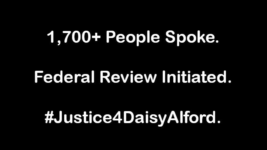 Petition update · Official Federal Review Initiated Thanks to 1,700 ...