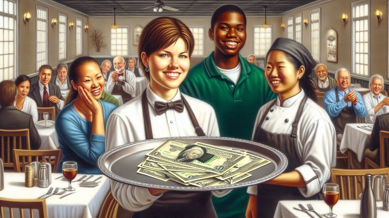 Petition · Allow Restaurant Servers to Deduct Tip Outs for Support ...