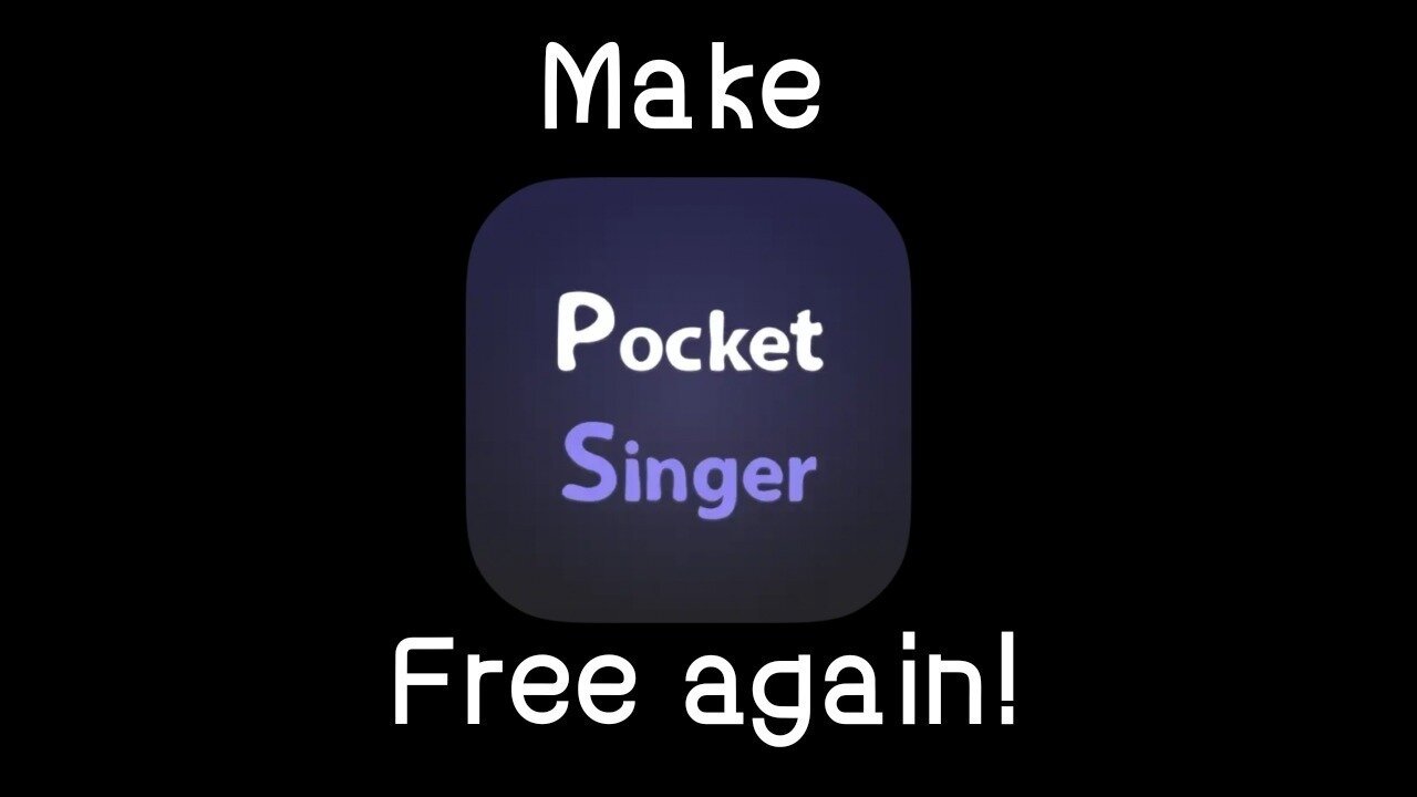 Abaixo-assinado · Make pocket singer free again! - Brasil · Change.org