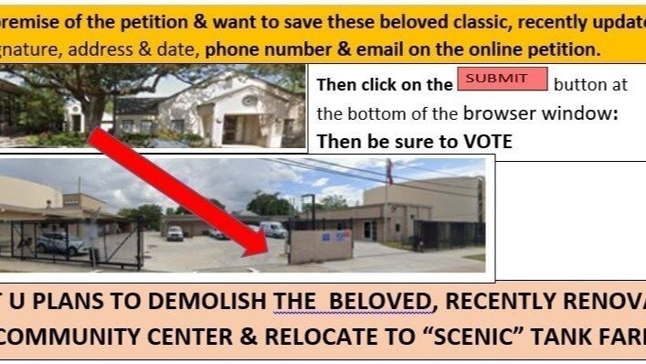 Petition update · INVITATION FOR PETITION SIGNERS TO MAKE 3 MINUTE CITY COUNCIL PRESENTATION ...