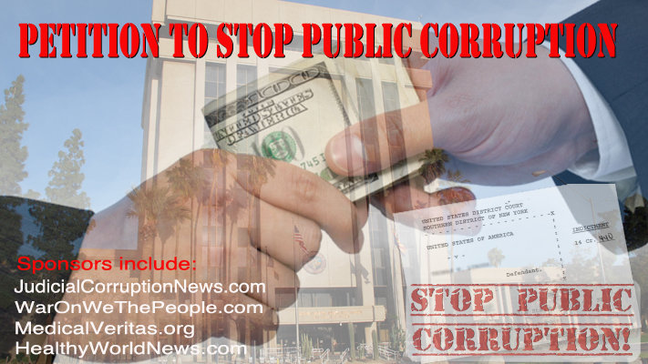 Petition · COALITION AGAINST PUBLIC CORRUPTION - United States · Change.org