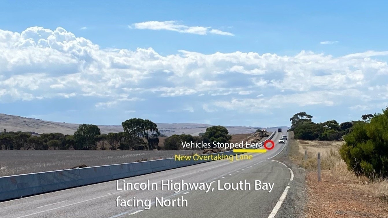 Petition · Road Safety: Overtaking Lane, Louth Bay, South Australia ...