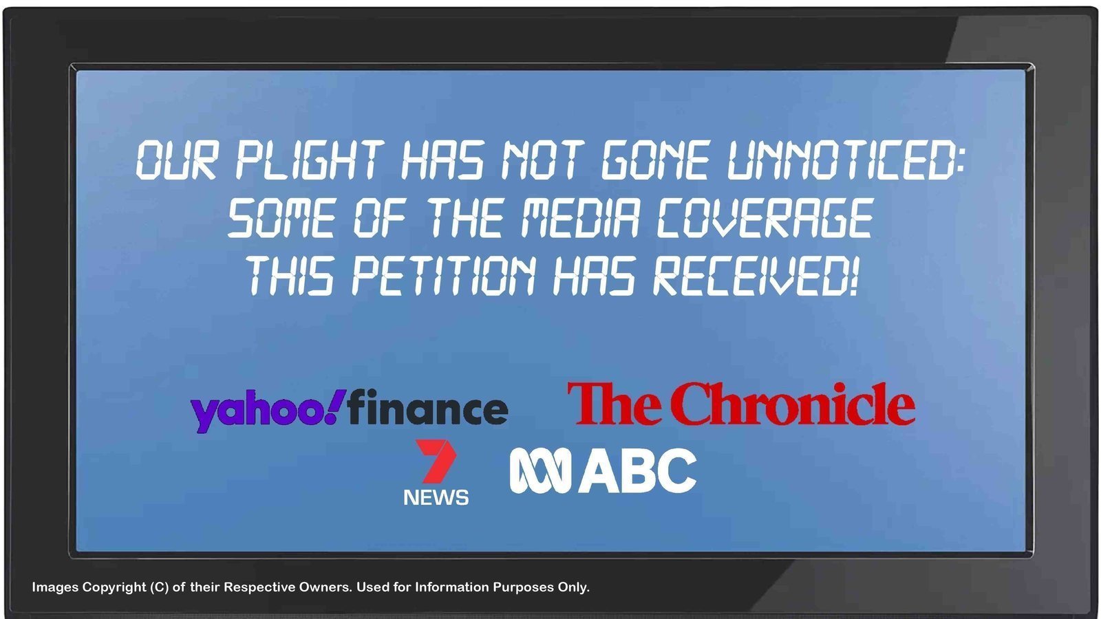 Petition update · Our Plight Has Not Gone Unnoticed! · Change.org ...