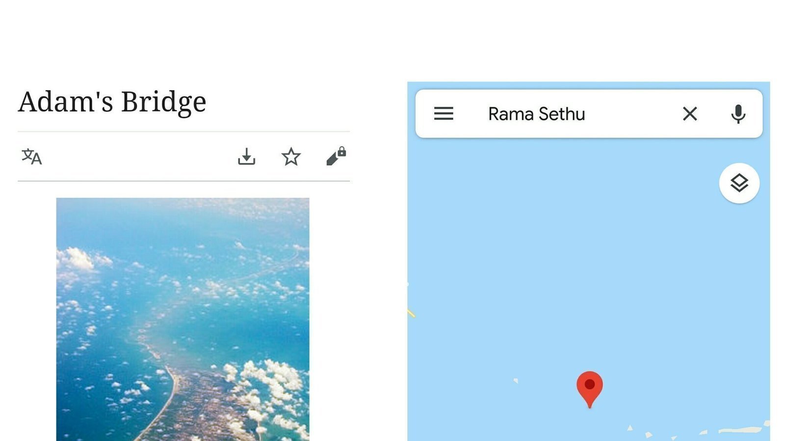 Petition · Change name from Adam's Bridge to Rama Setu - India · Change.org