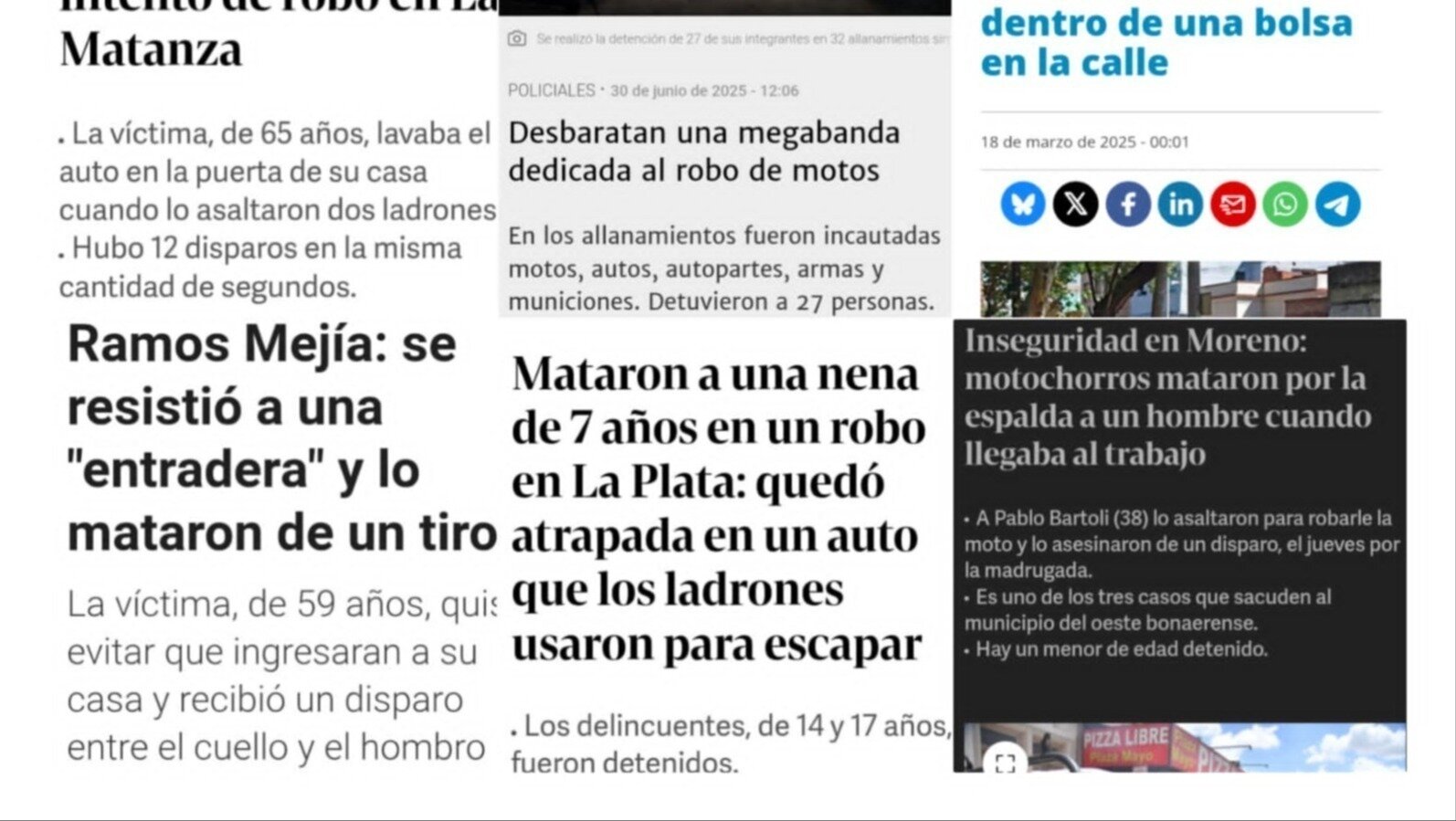 Petición · Exigir Intervención del Estado Nacional en la Pcia. de ...