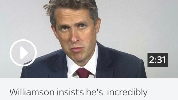 Petition · Stop Gavin Williamson getting a knighthood. Sacked TWICE ... Petition · Stop Gavin Williamson getting a knighthood. Sacked TWICE ...