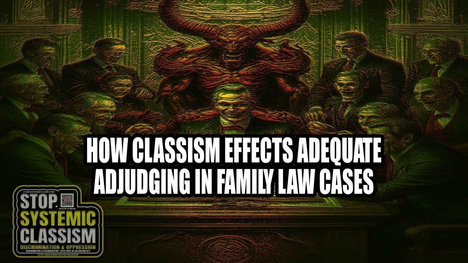 Petition update · HOW CLASSISM EFFECTS ADEQUATE ADJUDGING IN FAMILY ...