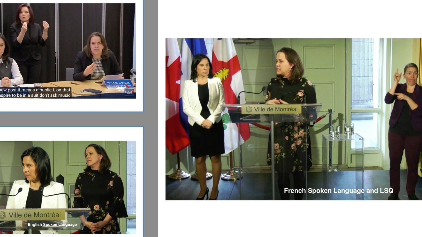 Petition · ASL interpreters must involves in Quebec Breaking News ...