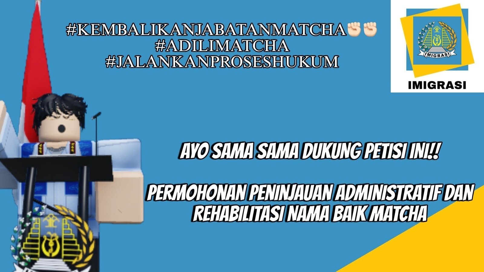 Petisi · Permohonan Peninjauan Administratif dan Rehabilitasi Nama Baik ...